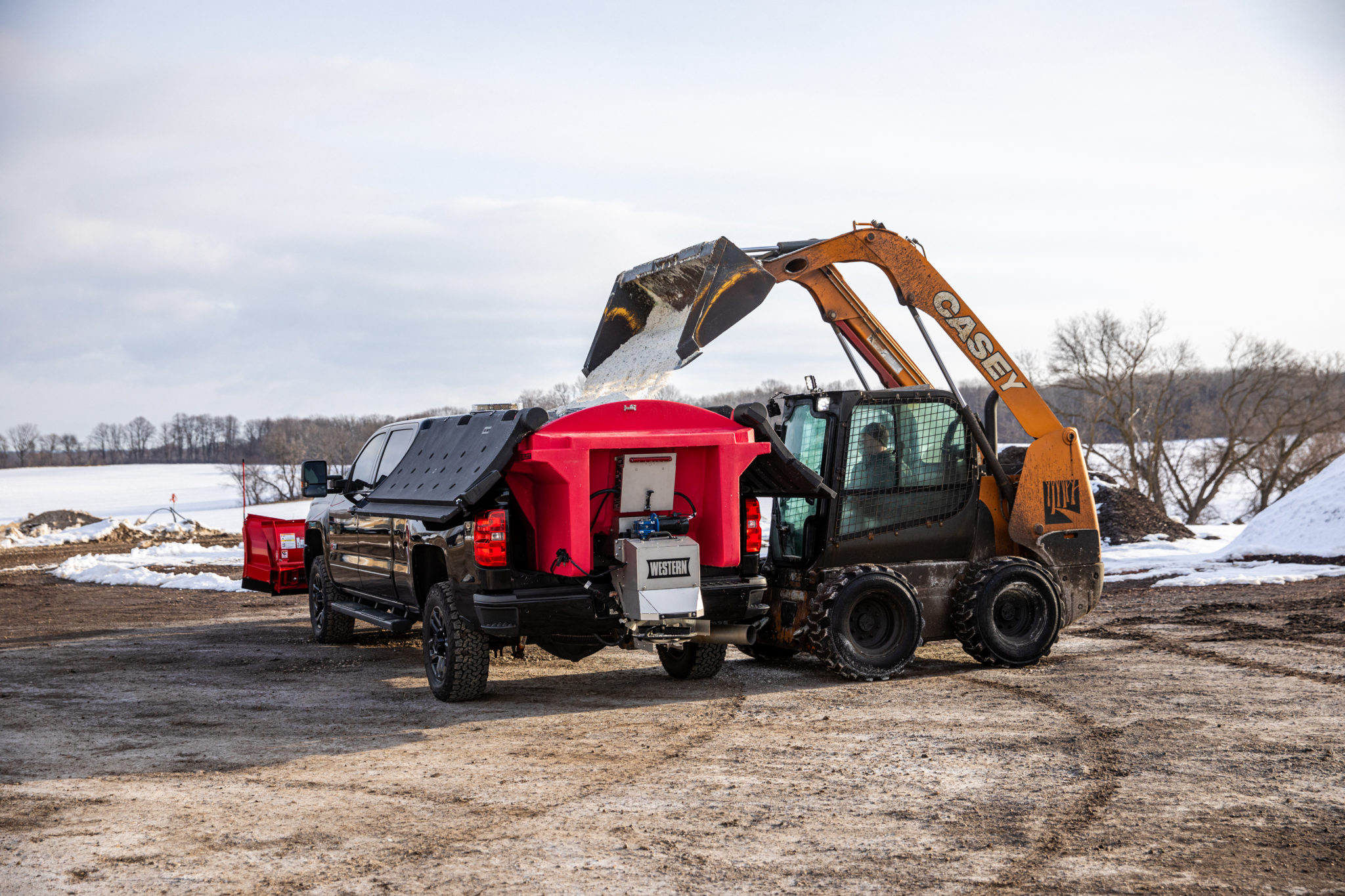 Western MARAUDER Poly Hopper Truck Spreaders – Western Plow Parts