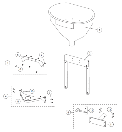 Low Profile 300W/300H 91600 – Hopper Diagram – Serial Numbers #150401 ...